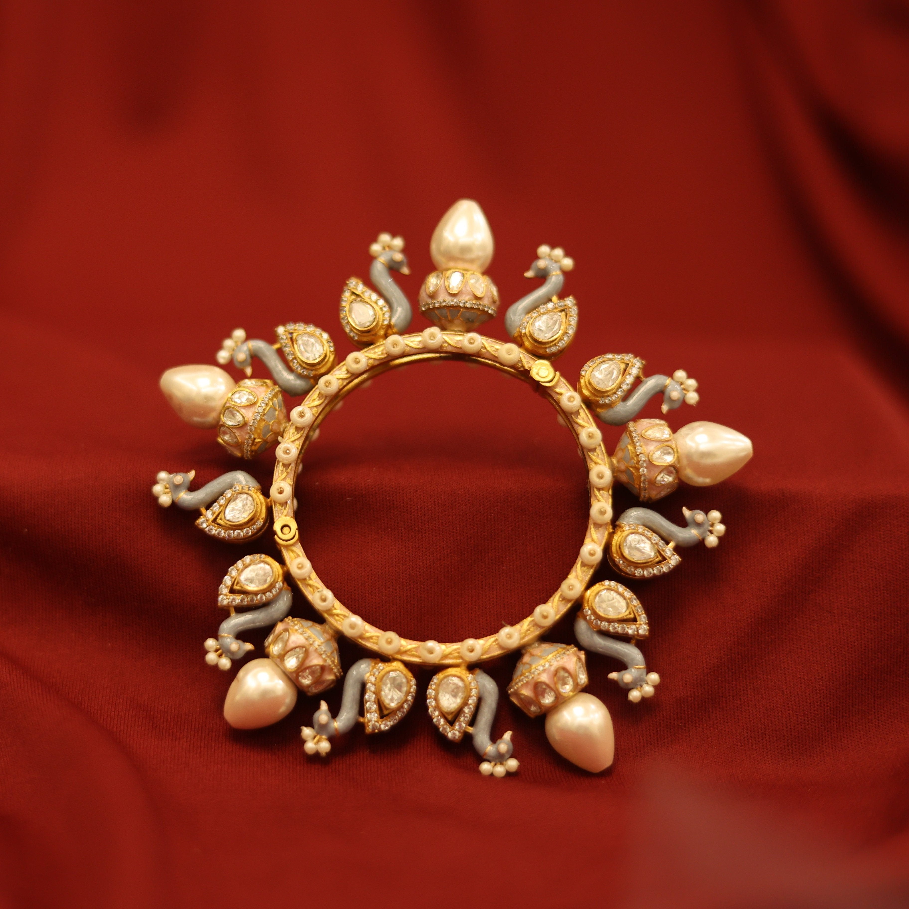 Cristatus Pearl Bangles – Midas Touch Jewelry